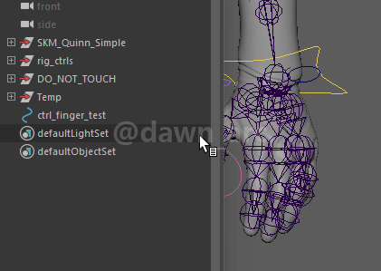[Maya]Rigging 17 - Clavicles & Fingers